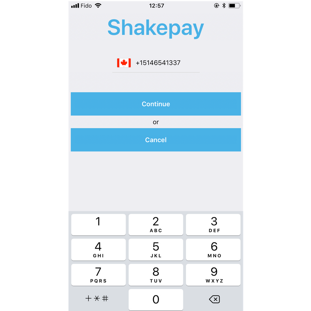 Send money to a phone number